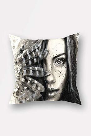 Lulu Home Kissenbezug, Mehrfarbig, 45x45