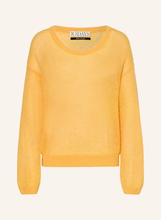 10 Days Pullover Mit Alpaka orange