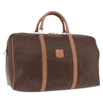 Celine Sac Boston Vintage doccasion - Femme - Pre-owned - Brun - Taille: ONE Size