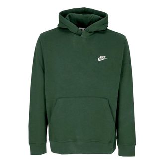 Nike Club Fleece Hoodie Sweatshirt - - Sport - Herren - Gr&uuml;n - S