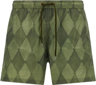 Ballantyne Homme, Maillots de bain, Vert, Taille: L Maillot de bain