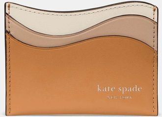 Kate Spade New York Kate Spade Devin Wavy Kartenetui f&uuml;r Frauen in Gartenboden Mehrfarbig | Leder