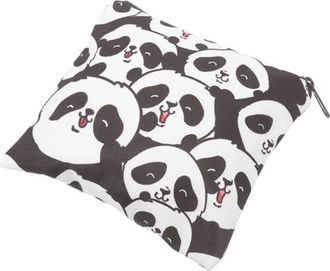 Hemobllo Pochette de Rangement Imperm&eacute;able pour Serviettes Hygi&eacute;niques Trousse Menstruelle pour Adolescentes Format Compact Motif Panda Paquet de Voyage Pratiq