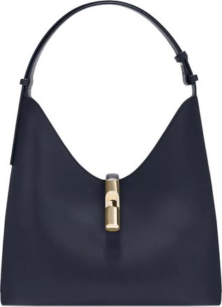 Furla sac porté épaule Goccia médium - Bleu