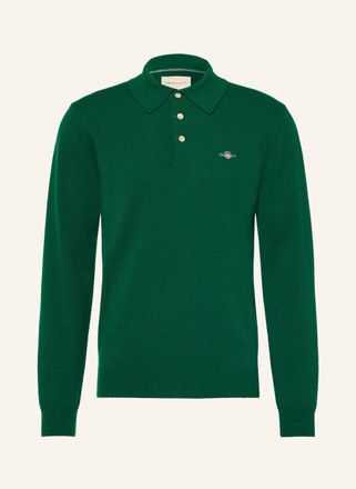 GANT Strick-Poloshirt gruen
