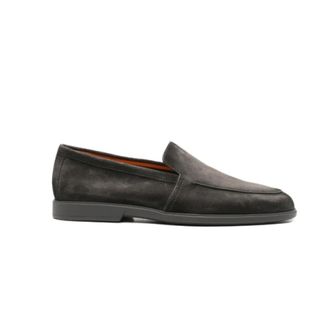 Santoni Herren, Schuhe, Grau, 43 EUGr&ouml;&szlig;e