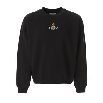 Vivienne Westwood Homme, Sweatshirts et sweats &agrave; capuche, Noir, Taille: 2XL Raglan SweaT-shirt