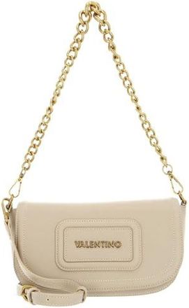 Valentino Snowy Re Flap Bag Ecru