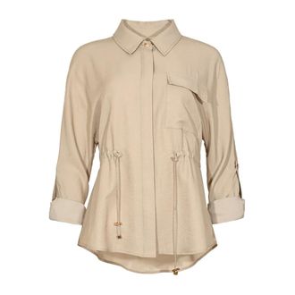 ZiZo Damen, Blusen & Hemden, Beige, SGr&ouml;&szlig;e