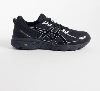 Asics Gel-Venture 6 Sneaker in Schwarz und Limettengr&uuml;n