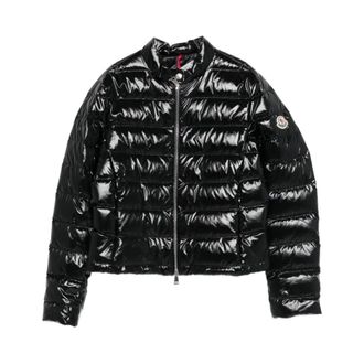 Moncler Femme, Vestes, Noir, Taille: 42 FR Papillon Short Down Jacket