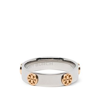 Tory Burch Icon Ring - - Accessories - Damen - Grau - 44 MM
