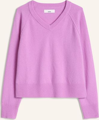 Marc O'Polo Denim Marc Opolo Denim V-Neck-Pullover lila