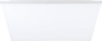 Eglo LED Deckenleuchte Turcona-B, Deckenlampe, Panel aus Metall und einer Kunststoff Leuchtfläche in Weiß, Küchenlampe, Flurlampe Decke, Wohnzimmerlampe wa