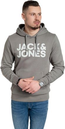Jack & Jones Kapuzenpullover stilvolle Hoodies mit Logoprint (Spar Set, Doppelpack) Unifarbene Pullover mit flauschigem Innenfutter