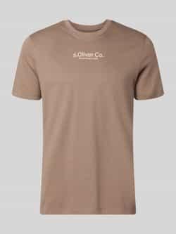 s.Oliver Red Label Regular Fit T-Shirt aus reiner Baumwolle
