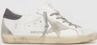 Golden Goose Baskets Super-Star Cuir Blanc