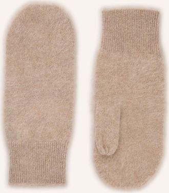 Reiss Reiss Cashmere-F&auml;ustlinge Willow beige