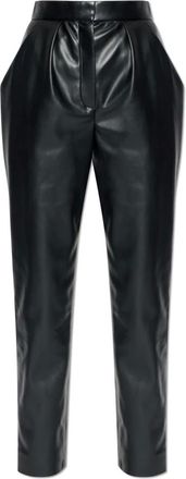 Balmain Femme, Pantalons, Noir, Taille: 36 FR Leather Pantalons