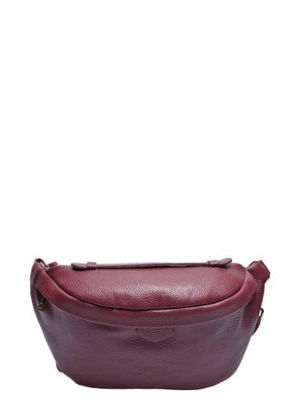 Roberta M Weinfarbe Rindsledertasche