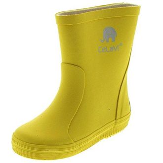CeLaVi Garçon Unisex Kinder Gummistiefel Bottes & Bottines de Pluie, Jaune (Yellow 011), 22 EU