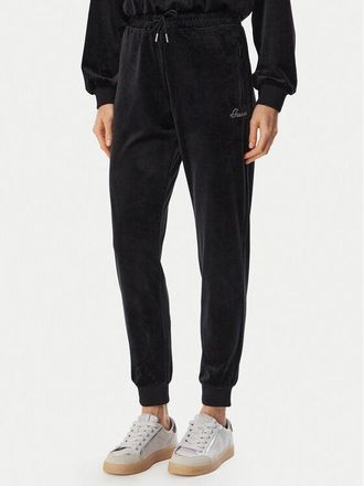 Guess Jogginghose V6BB11 K6304 Schwarz Regular Fit