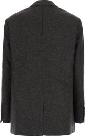 Dunst Wool and Cashmere Blend Blazer - Gray
