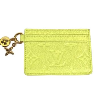 Louis Vuitton Porte-cartes daffaires M13645 doccasion - Femme - Pre-owned - Vert - Taille: ONE Size