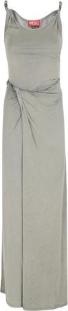 Diesel Femme, Robes, Vert, Taille: 36 FR D-Estiga-S1 Long Dress