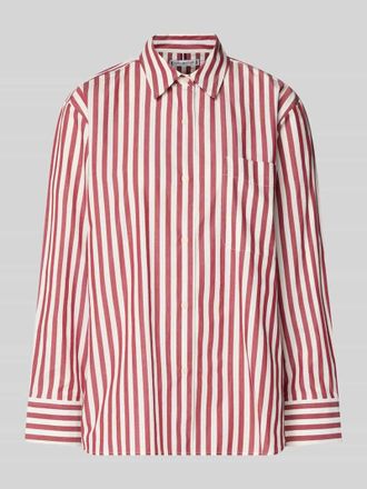 Tommy Hilfiger Regular Fit Langarmbluse aus reiner Baumwolle