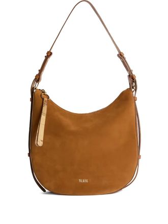 Alviero Martini 1A Classe Schultertasche mit Logo - Braun