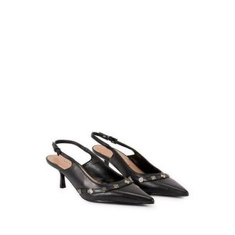 Guess Sling-back Yanai en cuir m&eacute;lang&eacute;