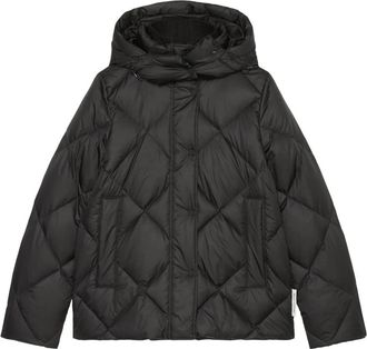 Marc O'Polo Puffer Daunenjacke mit abnehmbarer Kapuze - - Jackets - Damen - Schwarzk - S