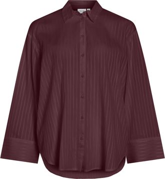 Vila Virocki L/S Oversize Shirt - Noos