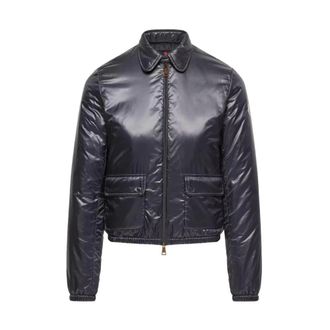 Moncler Lanset Jacke - - Jackets - Damen - Blau - M