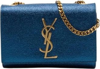 Saint Laurent Pre-owned Kate Crossbody Bag - Femme - Pre-owned - Bleu - Taille: ONE Size