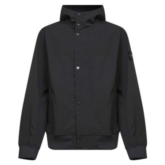 Stone Island Homme, Vestes, Noir, Taille: 2XL Veste Légère