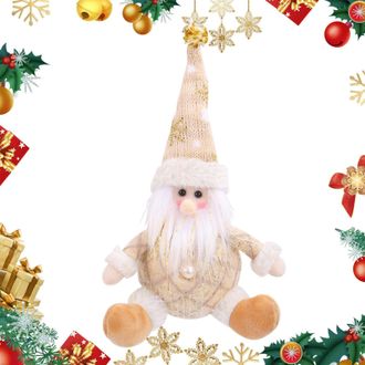 Generic Ornamente f&uuml;r Weihnachtspuppen - Weihnachtsfigurenornament, Baumschmuck | Multifunktionaler Wohnakzent f&uuml;r Partys f&uuml;r die Familie