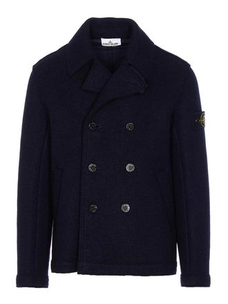 Stone Island Manteau Rembourr&eacute; - Bleu
