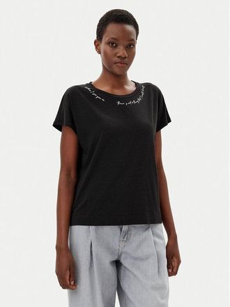 Liu Jo T-Shirt TA5268 JS005 Schwarz Regular Fit