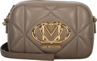 Love Moschino Femme, Sacs, Brun, Taille: ONE Size Sac bandouli&egrave;re &agrave; logo