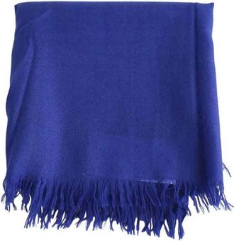 Eric Bompard &Eacute;charpe en cachemire bleue