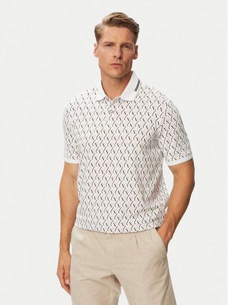 Bugatti Poloshirt 8150-15032E Wei&szlig; Regular Fit