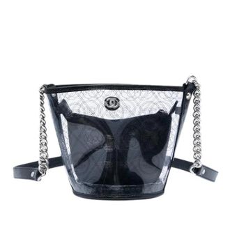 Chanel Pre-owned PVC Bucket Bag - - Pre-owned - Damen - Schwarzk - ONE SIZE