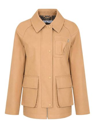 Patrizia Pepe Kurzer Mantel - Beige