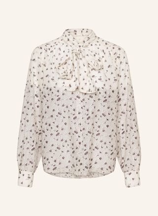 Part Two Bluse Janinapw Mit Abnehmbarer Schluppe weiss