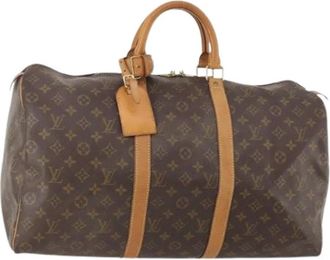 Louis Vuitton unisex, Pre-owned, Brun, Taille: ONE Size Keepall 50 Boston Bag Pre-owned