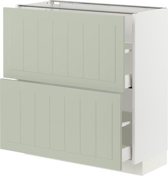 IKEA METOD / MAXIMERA Unterschrank mit 2 Schubladen