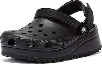 Crocs Unisexe Adulte Hiker Clog Sabots, Black/Black, 39/40 EU