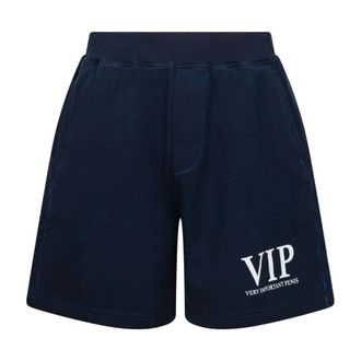 Dsquared2 Navy Blue Jogging Bermuda Shorts - - Shorts - Herren - Blau - 2XL